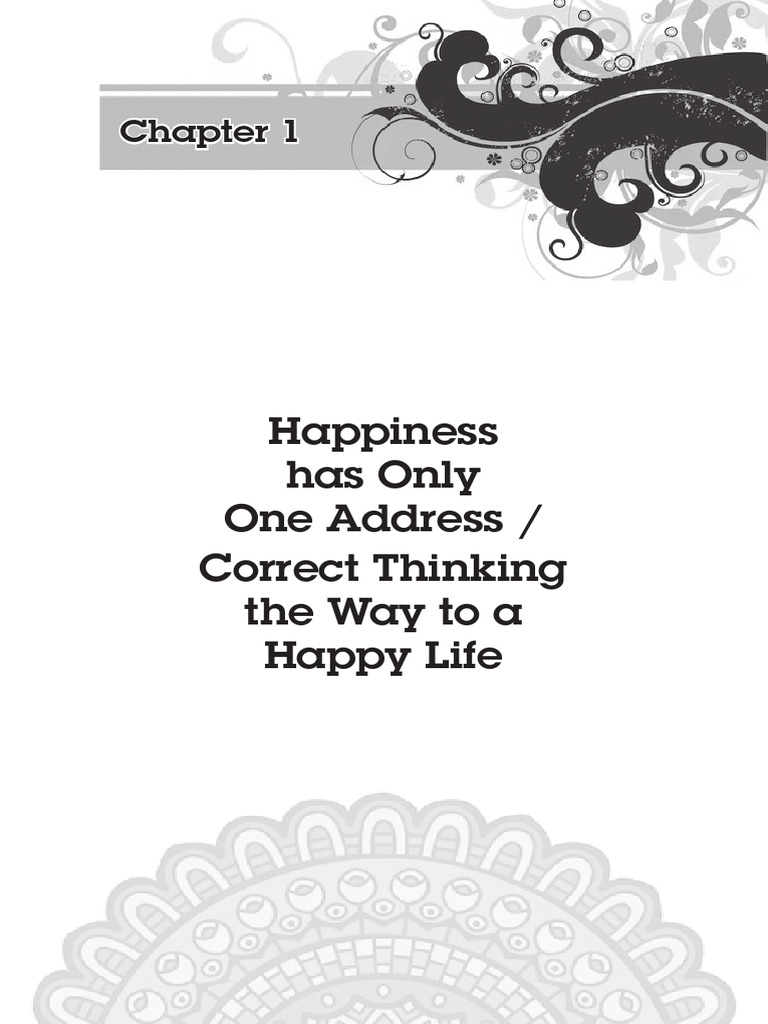 Correct Thinking The Way To A Happy Life-Version 1 5 | PDF