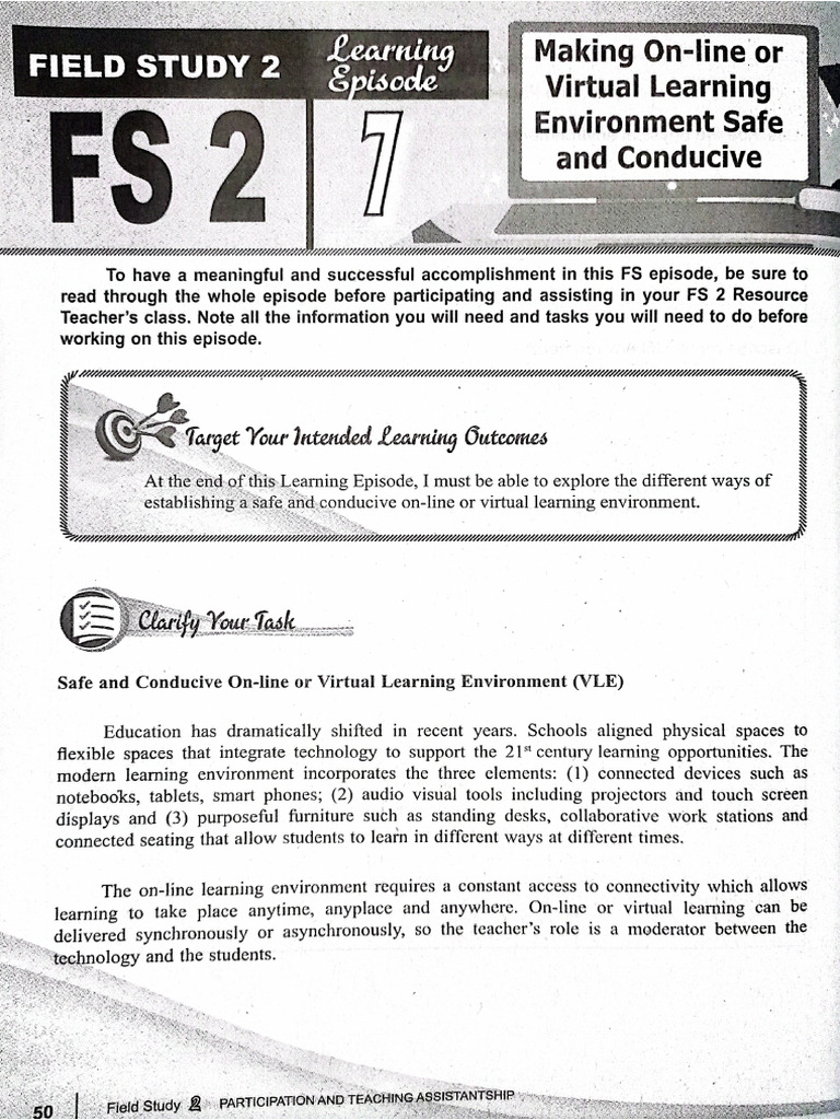 Fs 2 Learning Episode 7 | PDF