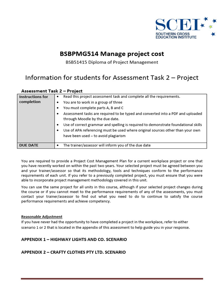 4 BSBPMG514 AT2 - Project Information | PDF | E Commerce | Brand