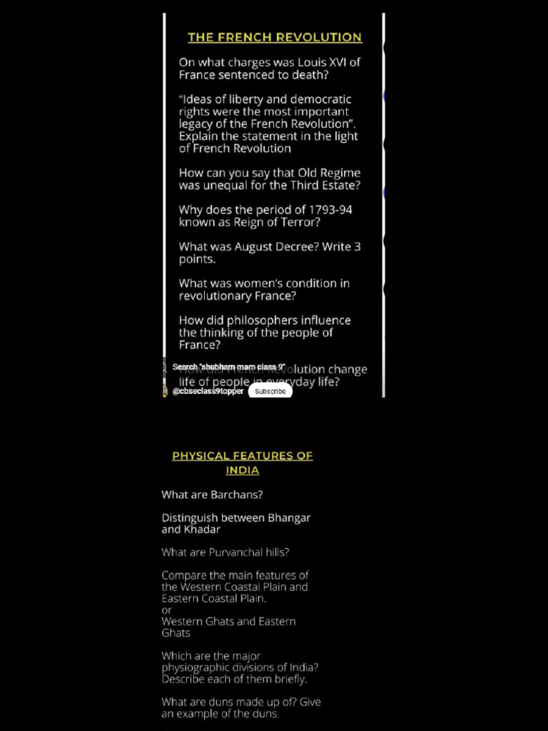 Most Important | PDF