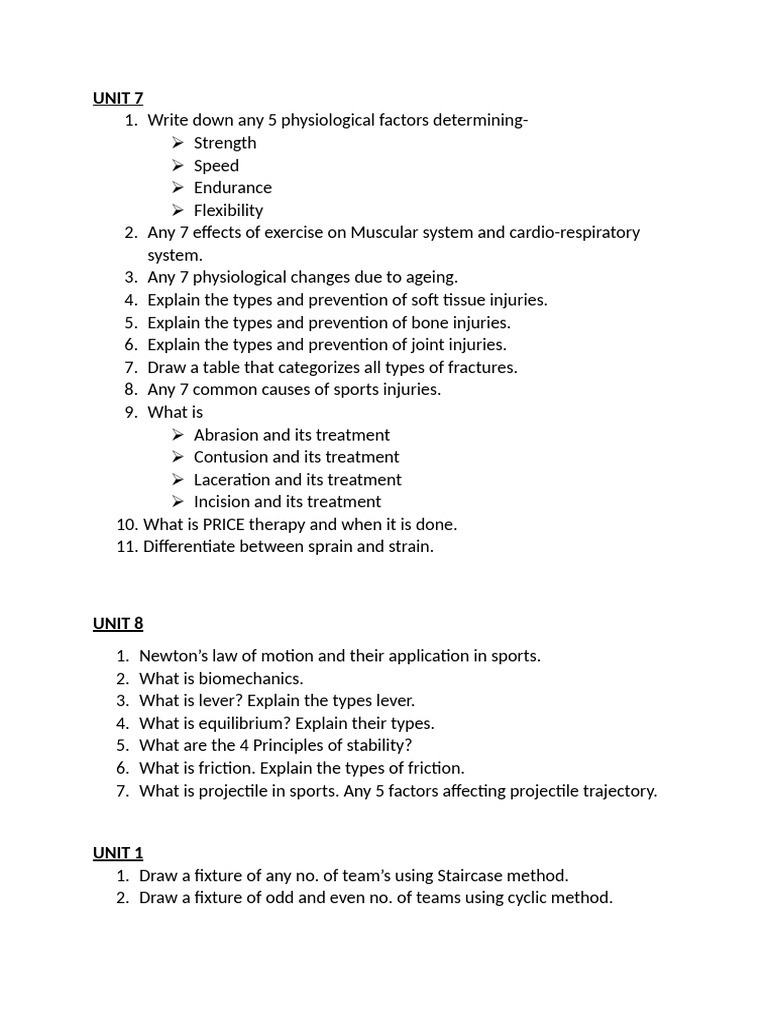 Important Notes | PDF