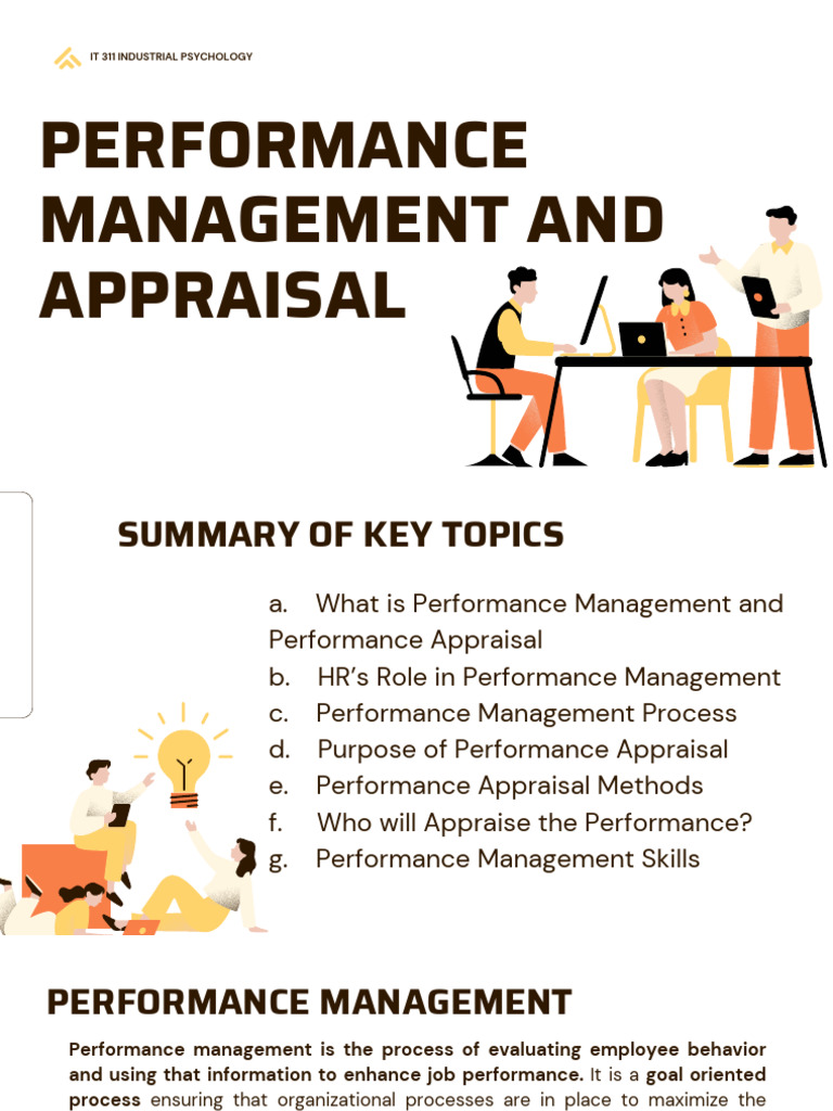 MODULE 5 Performance Management Appraisal | PDF | Performance Appraisal | Human Resource Management