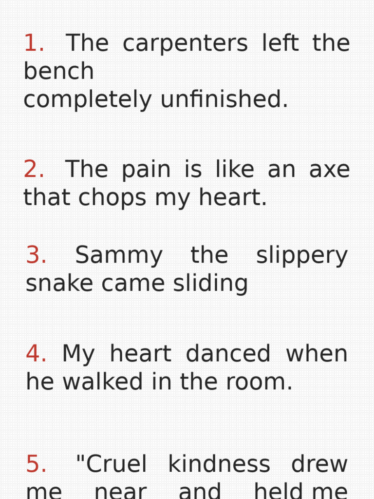 Poetic Expressions and Imagery | PDF