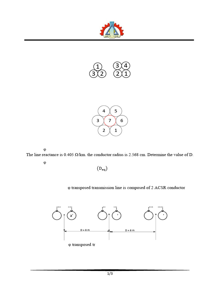 GMR Calculation for Four-Strand Conductor | PDF | Electric Power ...