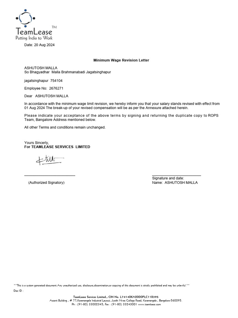 Minimum Wages Revision-1 | PDF | Salary | Taxation