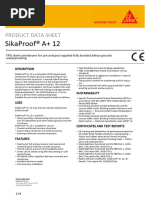Sikaproof 808 | PDF | Concrete | Physical Sciences