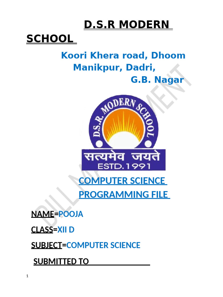 Bill Management by Pooja | PDF | Databases | Relational Model