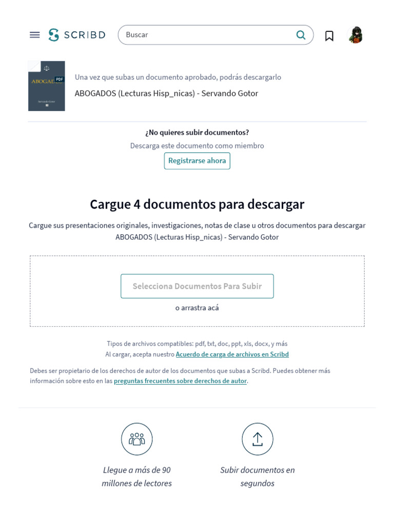 1 Presentacion | PDF | Scribd | Sitios web
