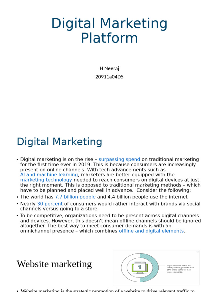 Digital Marketing Strategies Overview | PDF | Digital Marketing ...