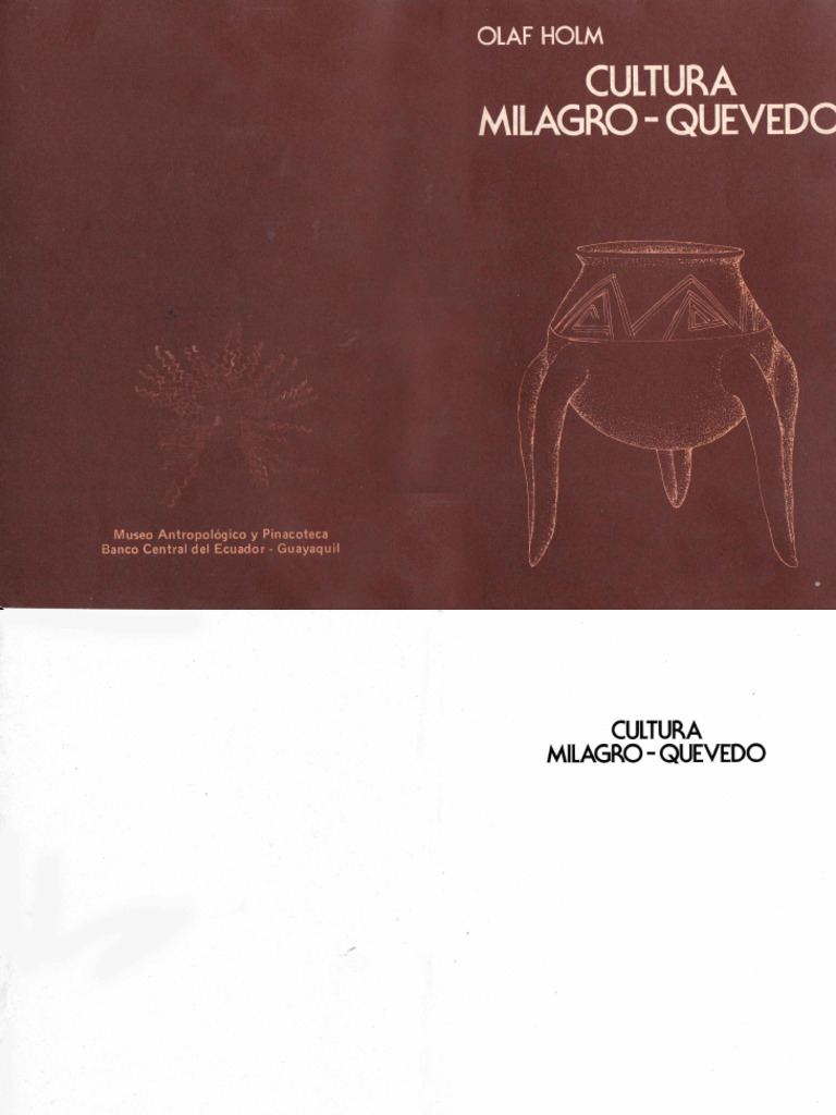 Cultura Milagro Quevedo de Olaf Holm | PDF