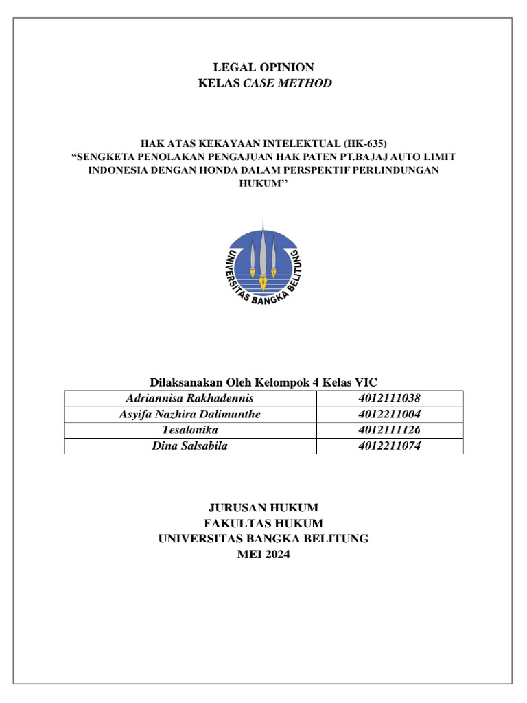 Kelompok 4 Lo Revisi | PDF