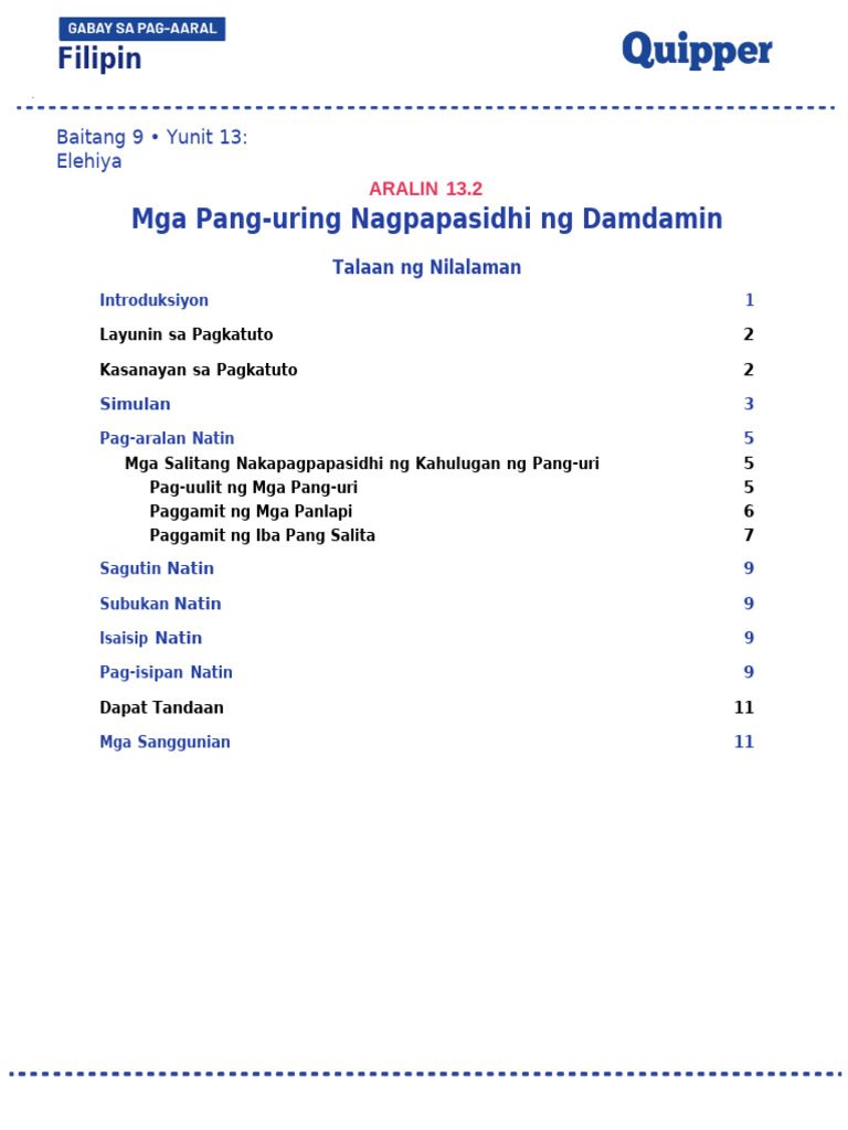 ME Fil 9 Q3 1302_SG | PDF