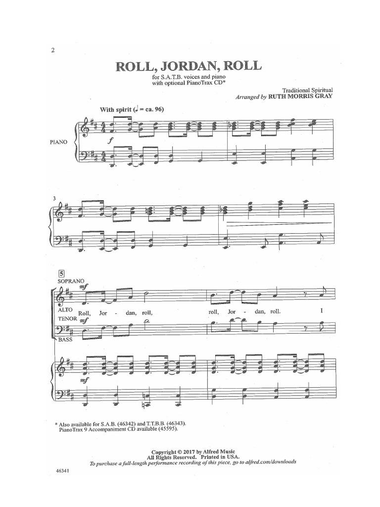 Roll Jordan Roll | PDF