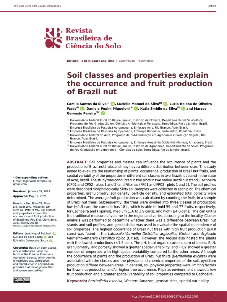 Soil Classes and Properties Explain The Occurrence | PDF | Soil | Titration
