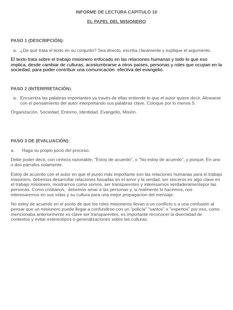 INFORME DE LECTURA 8 CM - Docx - 20241113 - 154541 - 0000 | PDF