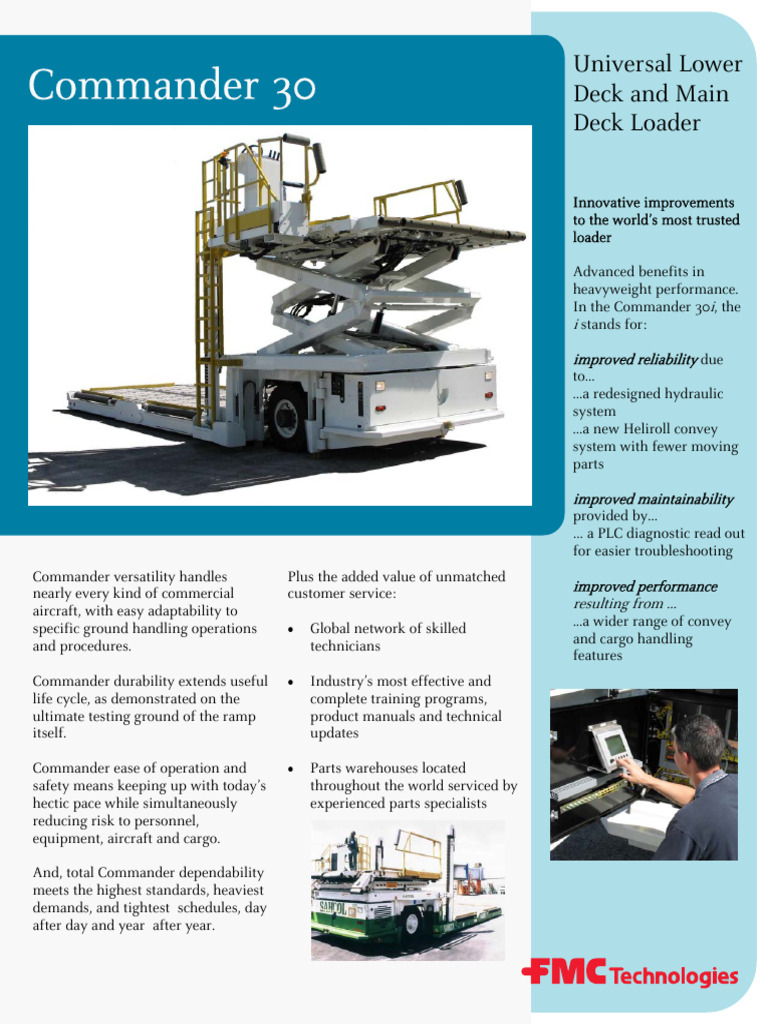 1917_Loader FMC COMMANDERc30i | PDF | Elevator | Motor Vehicle