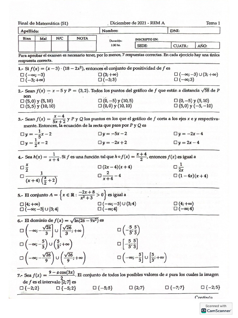 Modelos Finales Mat 51 | PDF