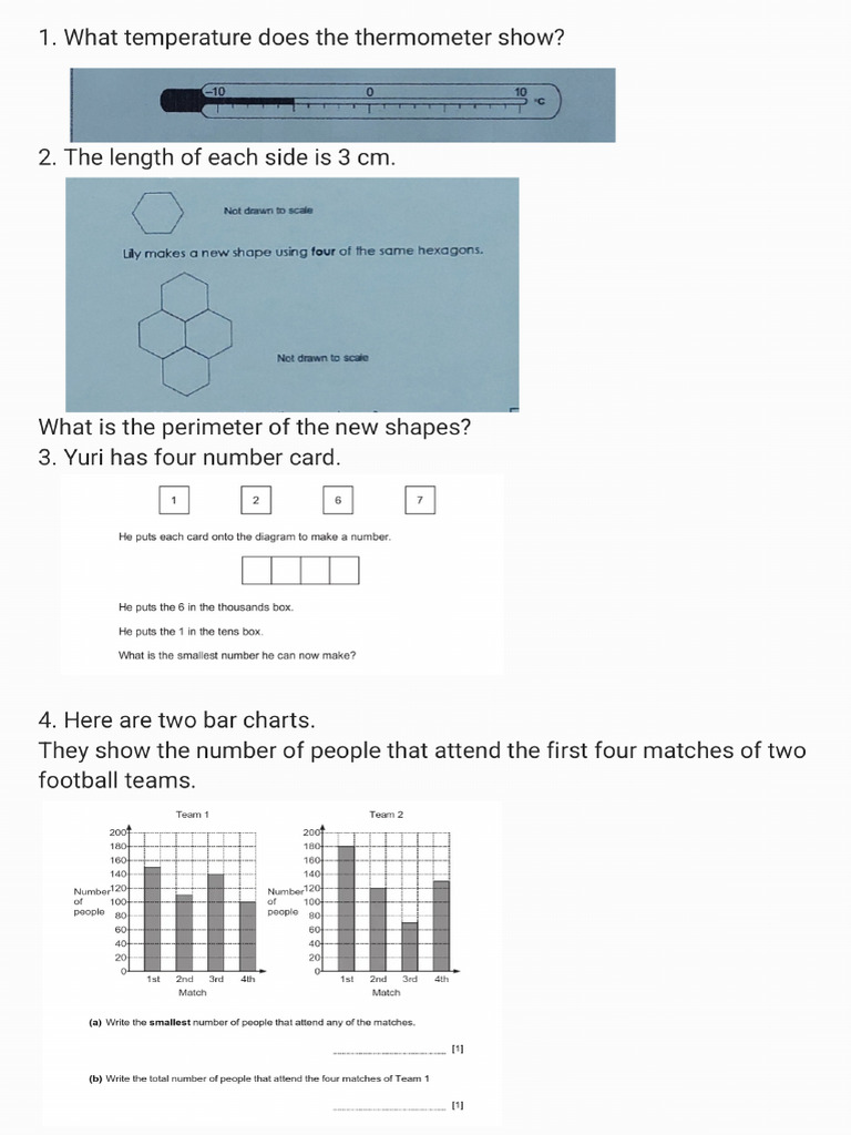 Soal Latihan Math C 4 | PDF