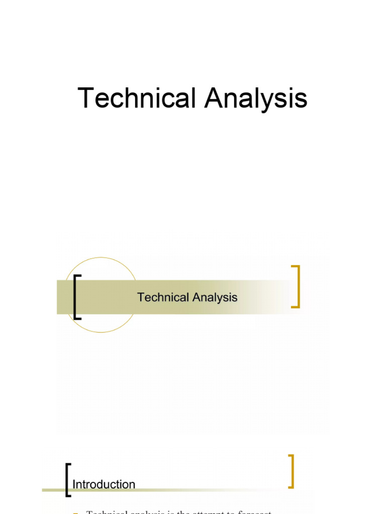 Technical Analysis | PDF