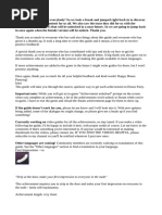 House Party Intimacy Commands Updated | PDF