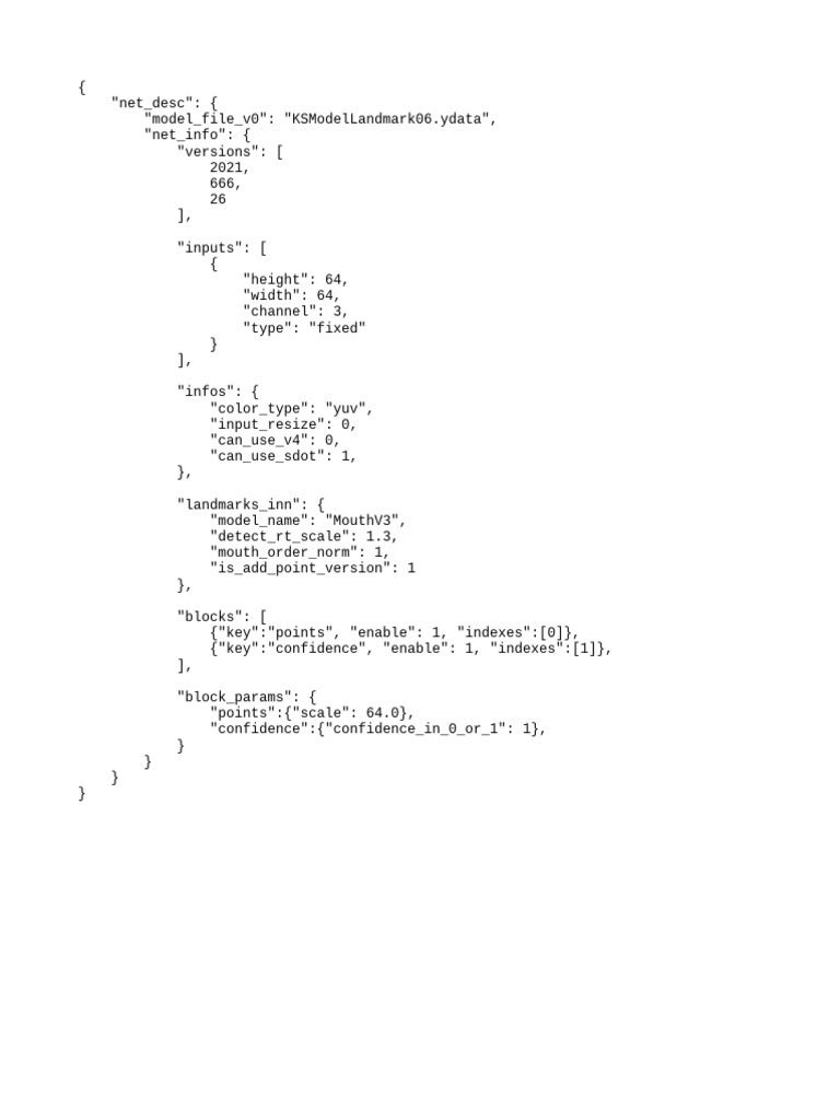 KSModelLandmark06.Model Desc | PDF