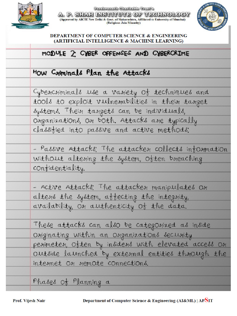 Module-2 HW Notes PDF | PDF