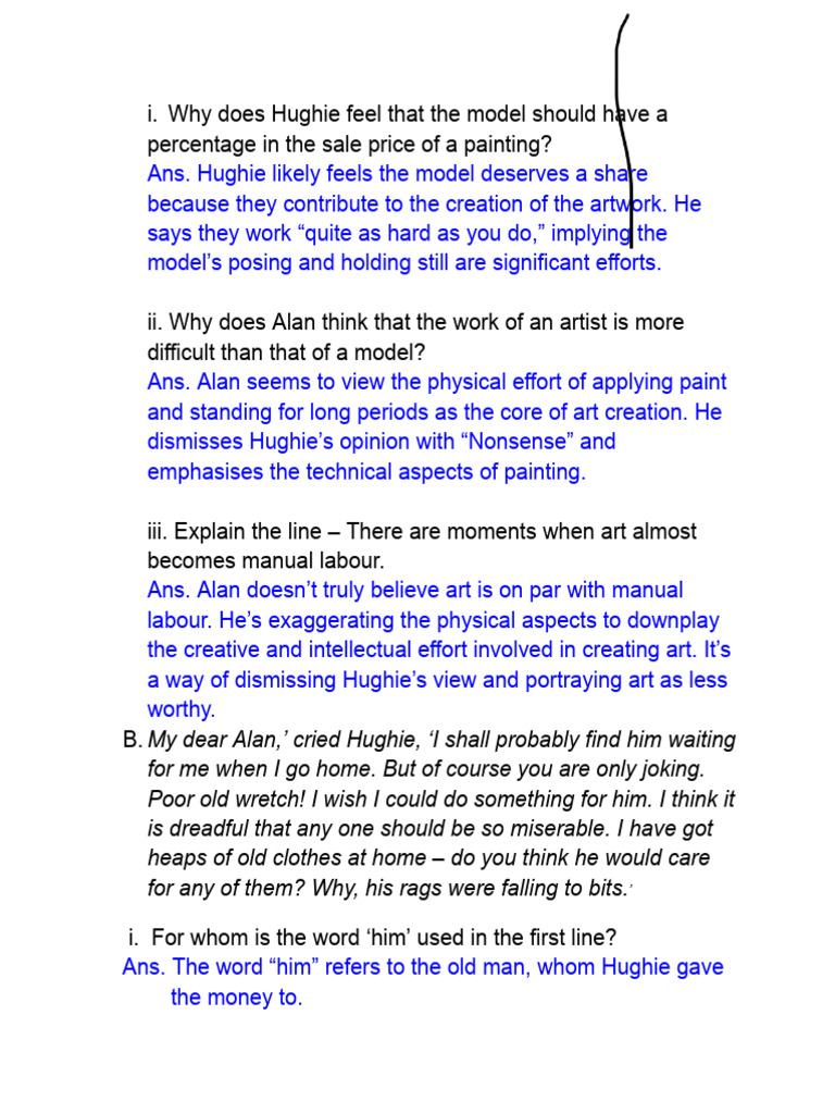 Lesson 11 the Model Millionaire NOTES | PDF