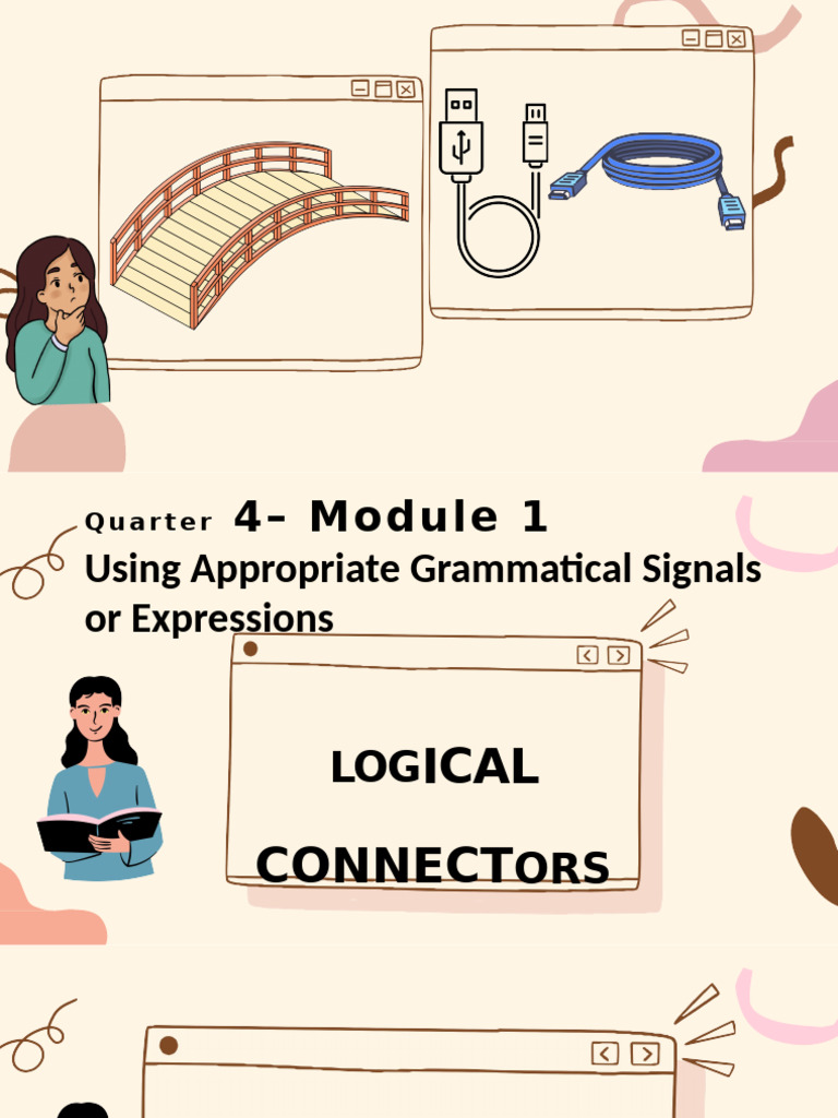 QUARTER 4 MODULE 1 Using Appropriate Grammatical Signals | PDF ...