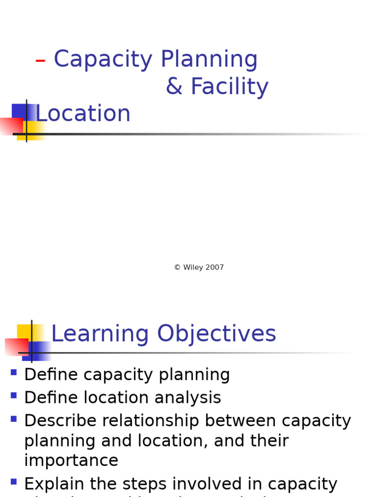 Logistics Location Planning | PDF