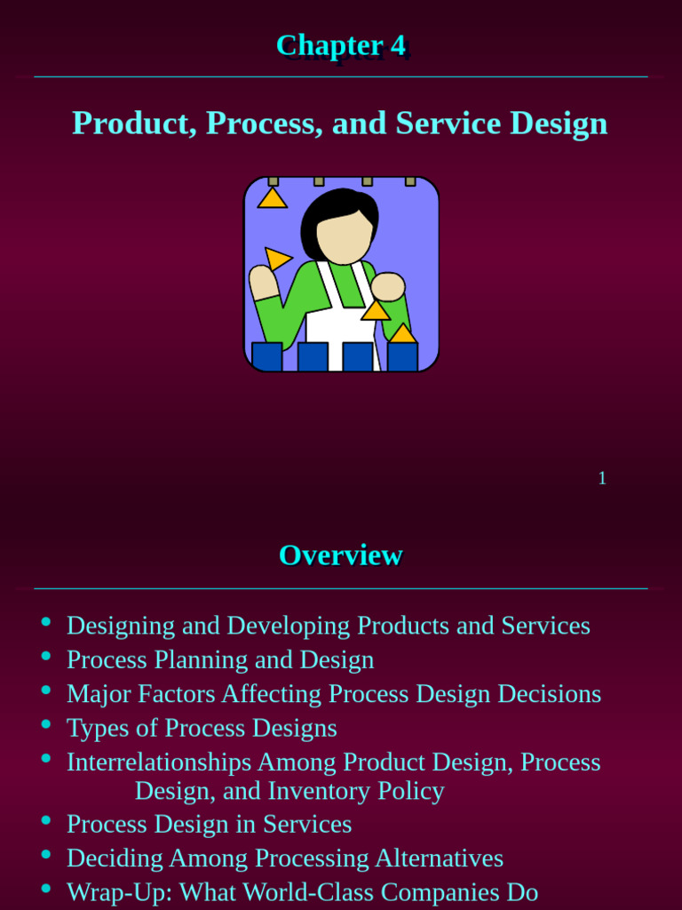Product, Process, and Service Design | PDF | Prototype | Automation