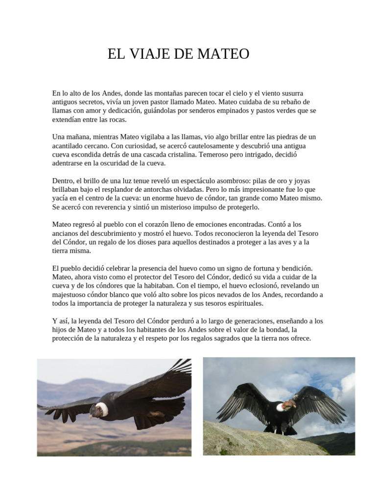 El Viaje de Mateo | PDF