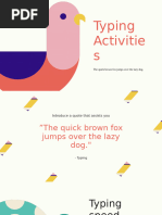 Typing Test - For Beginner | PDF