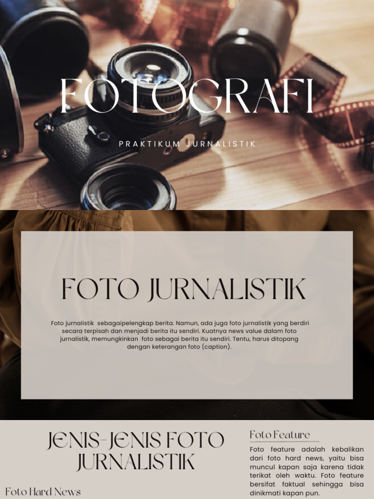 Materi Fotografi Jurnalistik | PDF