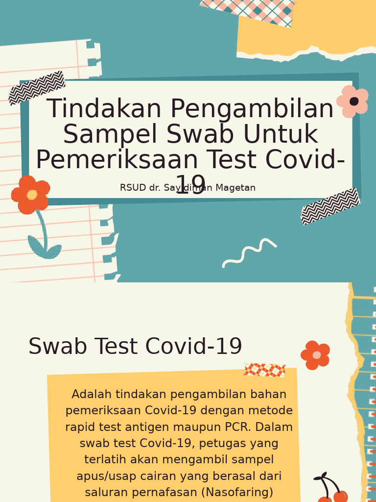 Tindakan Pengambilan Swab Covid-19 | PDF