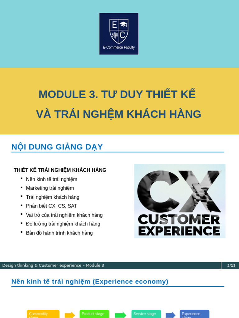 Module 3. Thiet Ke Trai Nghiem Khach Hang | PDF
