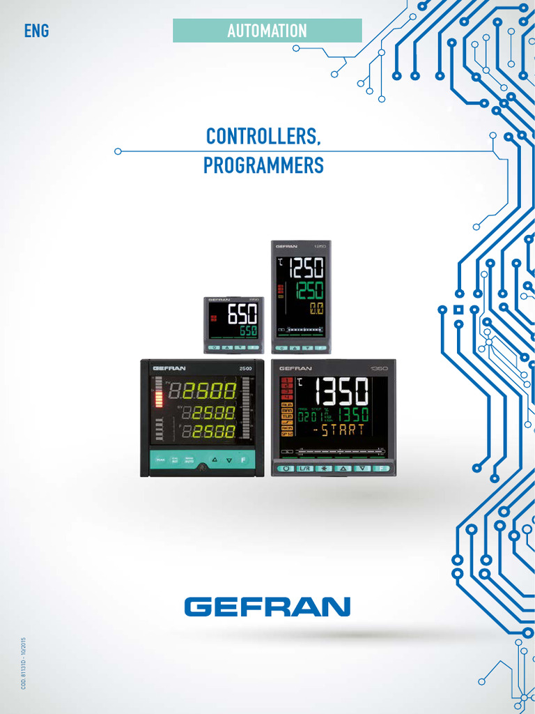 Gefran PID Controllers Overview | PDF | Computer Engineering