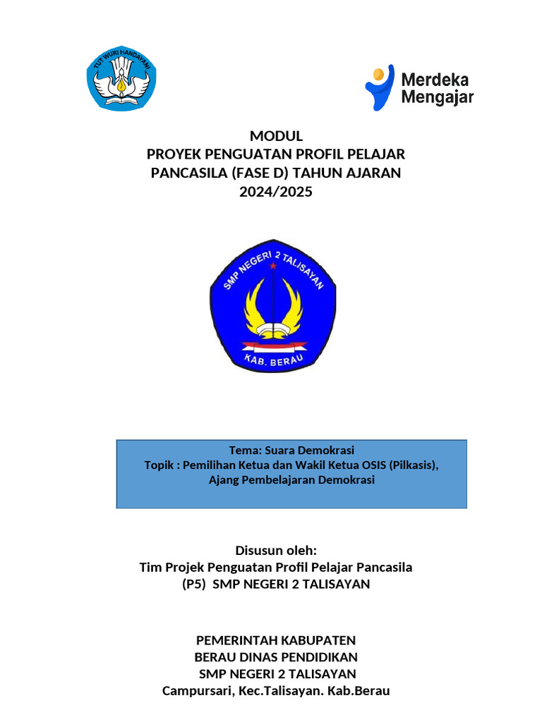 Pilkasis: Ajang Pembelajaran Demokrasi | PDF