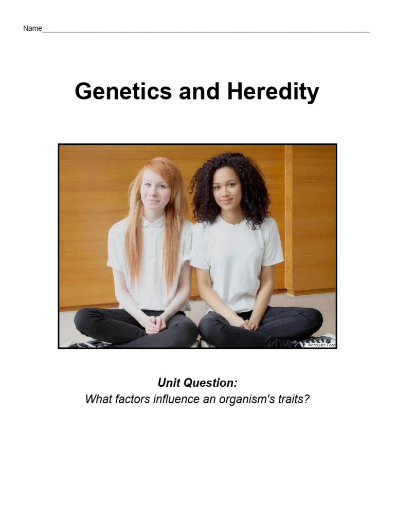 Genetics and Heredity Packet | PDF | Reproduction | Sexual Reproduction
