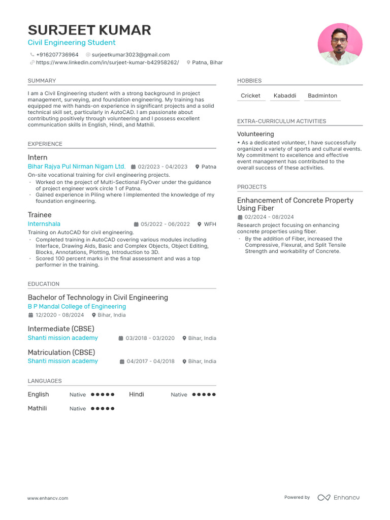 15 Surjeet Kumar_CV | PDF