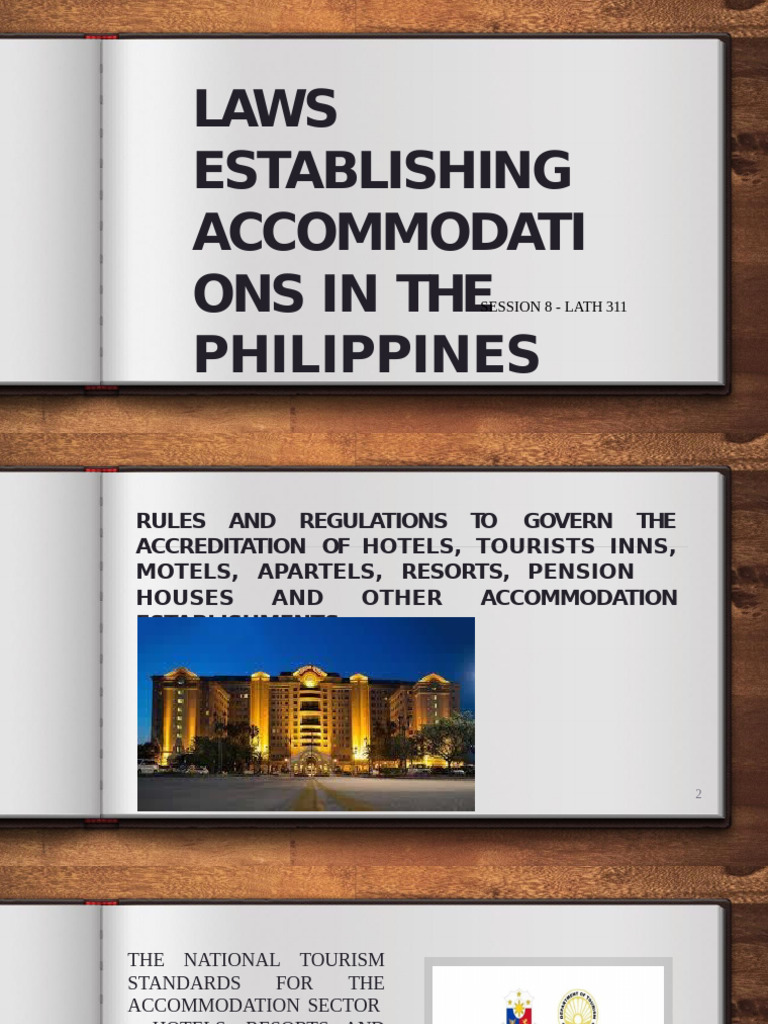 Laws Establishing Accommodations in The Philippines | PDF | Justice | Crime & Violence