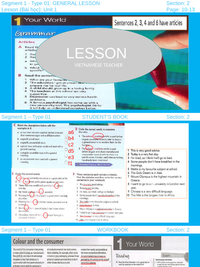 Lesson 2 TQ Fce Powerpoint | PDF