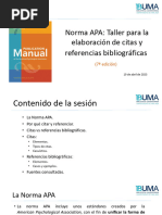Citas y Referencias en Apa 7ma Edición | PDF | Estilo apa | Comillas