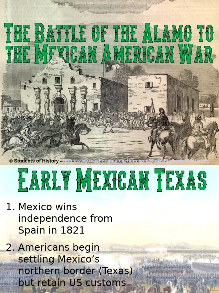 Texas Independence and Annexation History | PDF