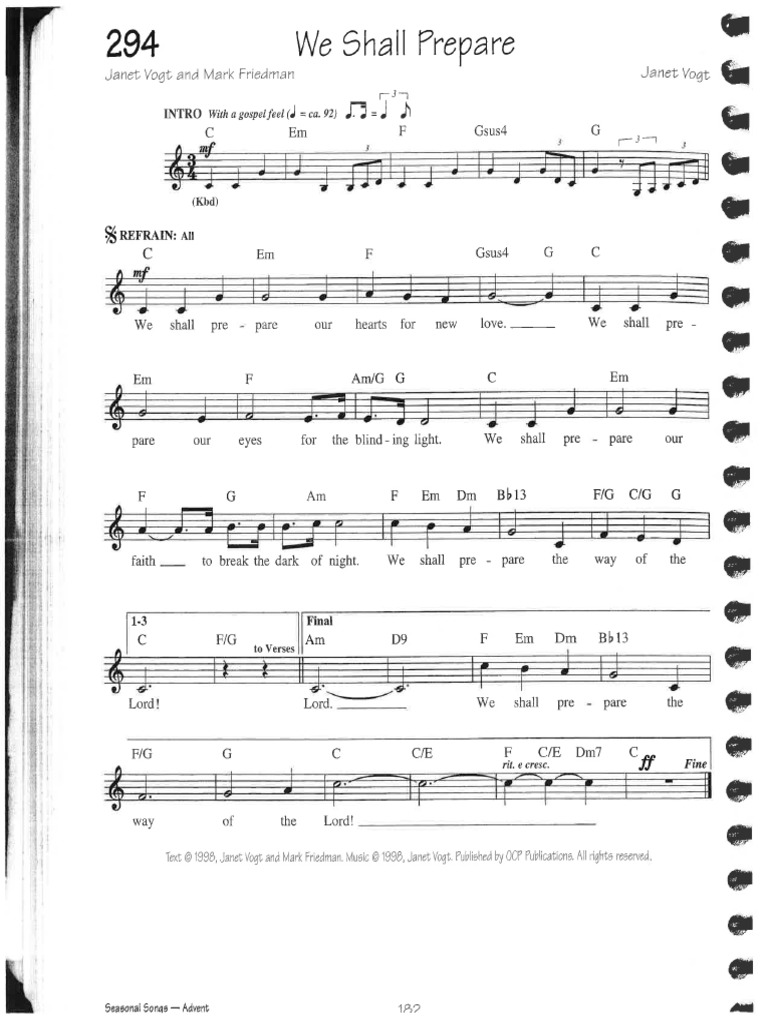 We Shall Prepare | PDF