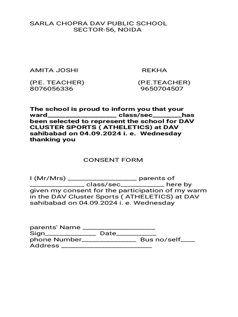 Consent Form | PDF