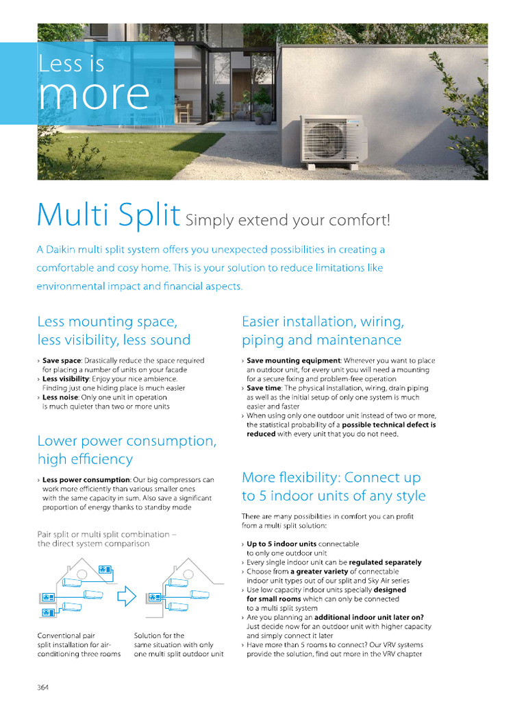 Catalog Daikin UE Multi MXM | PDF