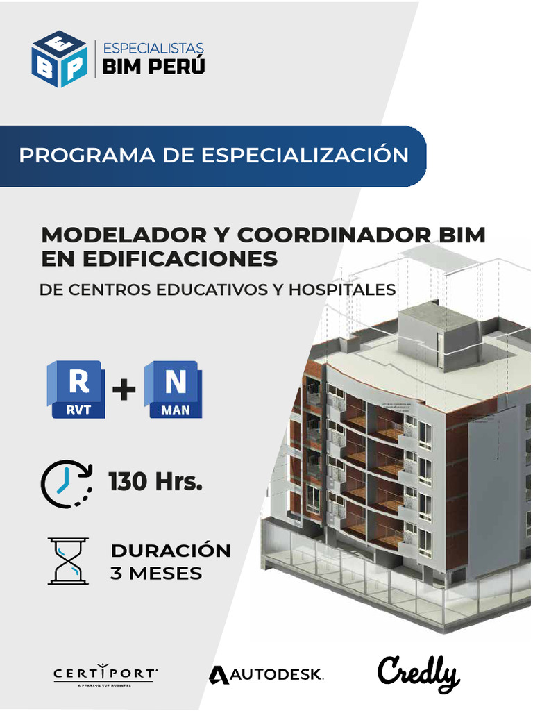 G58 Revit - Modelador y Coordinador Bim | PDF | Autodesk Revit | Fundación (Ingeniería)