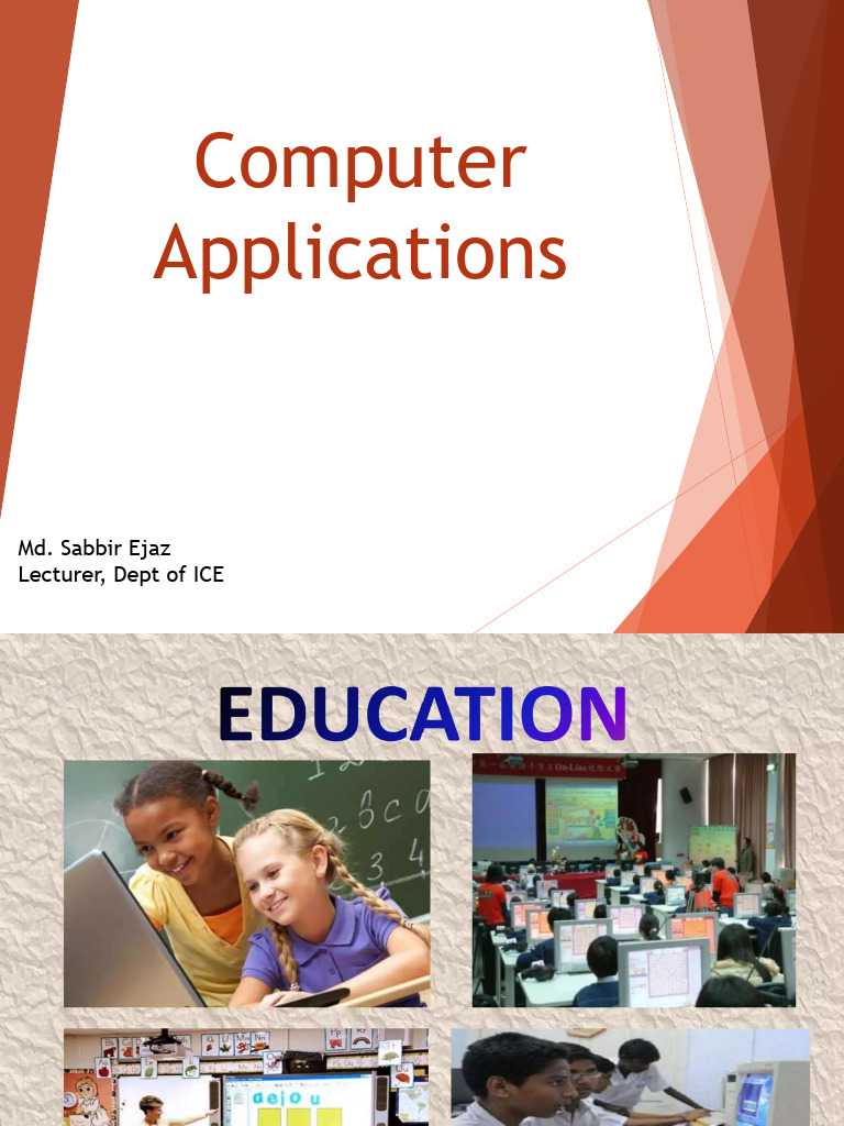 Lec4 CF ECO Computer Applications | PDF