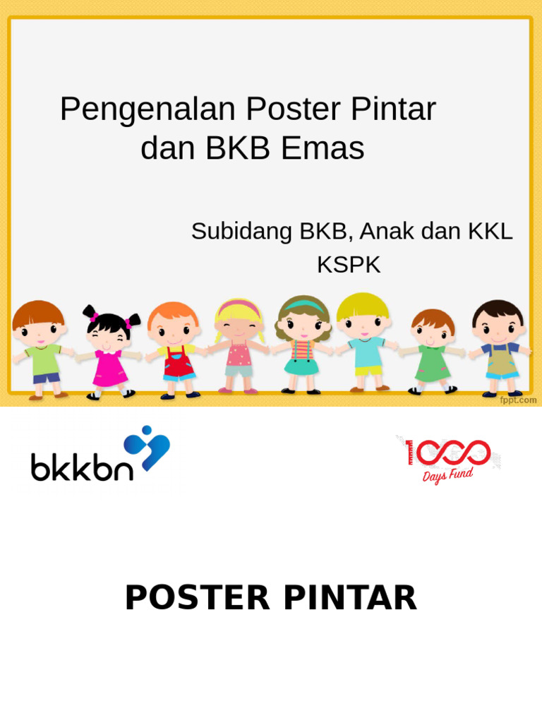 Materi Poster Pintar Dan BKB Emas | PDF