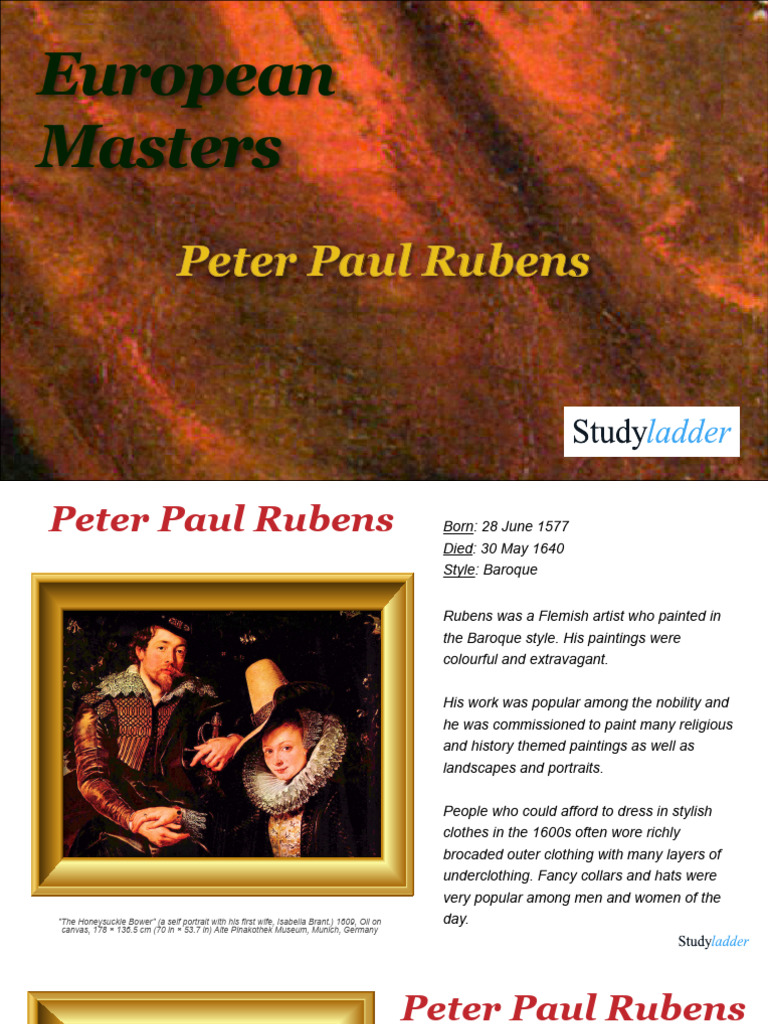 Studyladder+-+Peter+Paul+Rubens 2 | PDF | Peter Paul Rubens | Plastic Arts